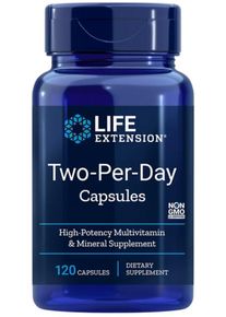 Life Extension, Two-per-Day, 120 Kapseln (US-Version (498,00 EUR pro kg)