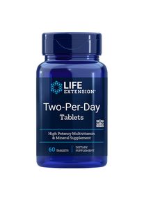 Life Extension, Two-Per-Day Tablets, 120 Tabletten (700,00 EUR pro kg)