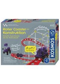 Kosmos Roller Coaster-Konstruktion, Experimentierkasten Schnelle Experimente mit der Schwerkraft Schulfach: Physik Altersangabe: von 8 Jahren bis 12 Jahren Serie: mint
