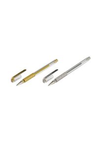 Hama "Hybrid Gel Grip" Creative Pen Set golden/silver