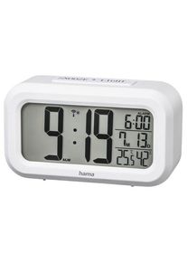 Hama Clock radio "RC 660" Radio Alarm Clock white - Weiß