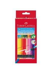 Faber-Castell Classic Colours Radierbare Buntstifte farbsortiert