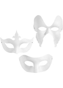 Creativ Company Masks White 12 pcs.