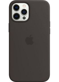 Apple Smartphone-Hülle iPhone 12/12 Pro Silicone Case, schwarz