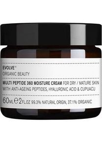 Evolve Organic Beauty Gesichtspflege Feuchtigkeitspflege Multi Peptide 360 Moisture Cream 30 ml