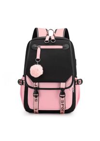 Housruse Schulrucksack »Schulrucksack Mädchen Teenager Schulranzen mit Lunchtasche Schultaschen-Set