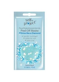 Selfie Project Gesichtspflege Gesichtsmasken #Shine Like A Diamond Feuchtigkeitsspendende Peel-Off Maske 12 ml