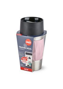 Emsa Travel Mug Compact 0,3 Liter pink Thermobecher mit Drehverschluss N2160700
