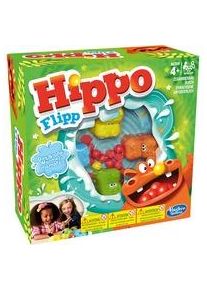 Hasbro Hippo Flipp, Geschicklichkeitsspiel Spieleranzahl: 2 - 4 Spieler Spieldauer: 10 Minuten Altersangabe: ab 4 Jahren