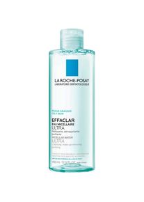 La Roche-Posay Effaclar Ultra reinigendes Mizellenwasser für problematische Haut, Akne 400 ml