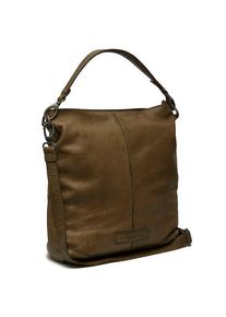 The Chesterfield Brand Washed Alba Schultertasche Leder 34 cm olive green