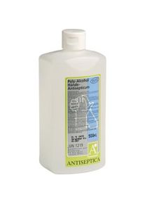 Antiseptica Poly-Alcohol Hände-Antisepticum, Desinfektionsmittel für CWS-Universalspender, 500 ml - Flasche
