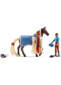 Schleich® Spielfigur HORSE CLUB, Leo & Rocky Starter Set (42586), bunt
