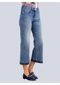 Alba Moda Jeans in modischer Culotte-Form, blue stone, Gr. 34