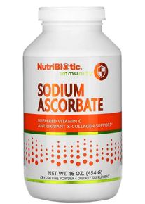 Nutricology, Sodium Ascorbate, Kristallines Pulver, 16 oz (454 g) (76,87 EUR pro kg)
