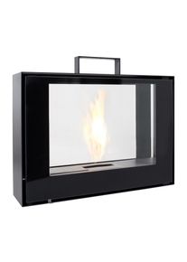 Conmoto - Travelmate Feuerstelle Tragbar - schwarz / 70x50x20cm/lackiert/exkl. Brenngel
