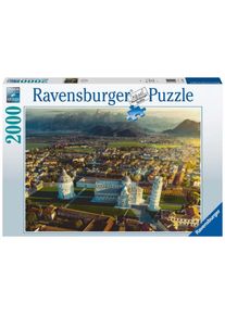 Ravensburger Puzzle Pisa in Italien, 2000 Puzzleteile, Made in Germany, FSC® - schützt Wald - weltweit, bunt