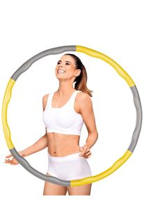 Hula-Hoop-Reifen, 6 Segmente, zur individuellen Gewichtsänderung befüllbar