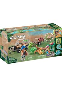 Playmobil® Konstruktions-Spielset Wiltopia - Tierrettungs-Quad (71011), Wiltopia, (58 St), teilweise aus recyceltem Material; Made in Europe, bunt