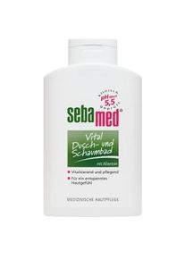 Sebamed® Vital Dusch+Schaumbad, Entspannt und vitalisiert die Haut, 400 ml - Flasche