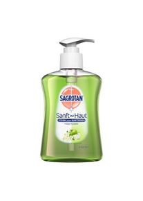 Reckitt Benckiser Deutschland GmbH SAGROTAN Flüssigseife, 250 ml, Handseife sanft zur Haut und stark gegen Bakterien, Apfel & Jasmin