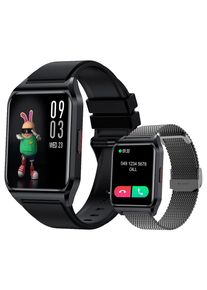 Mutoy Smartwatch, Fitness Tracker Uhr mit Anruffunktion für Damen Herren Smartwatch (1