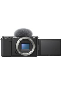 Sony Alpha ZV-E10 Body Vlogging Kamera Systemkamera , 7,5 cm Display Touchscreen, WLAN