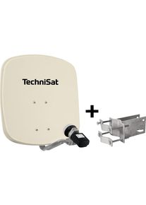 Technisat Digidish 45 mit Satfinder V/H-LNB, inkl. An-Rohr-Fitting DigitalSat-Antenne