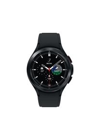 Samsung Galaxy Watch4, Classic, BT, 46 mm Smartwatch Edelstahl Fluorkautschuk, M/L, Black