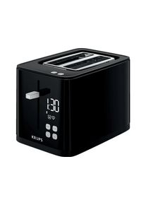 Krups KH6418 Smart'n Light Toaster Schwarz (850 Watt, Schlitze: 2)