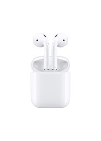 Apple AirPods mit Ladecase (2. Generation), In-ear Kopfhörer Bluetooth Weiß
