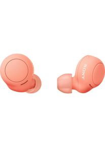 Sony WF-C500 Earbuds, Ladeetui, In-ear Kopfhörer Bluetooth Orange