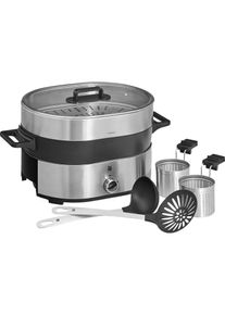 WMF 04.1554.0011 Lono Hot Pot & Dampfgarer (1700 Watt, Cromargan®)