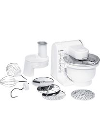 Bosch MUM4427 Küchenmaschine Weiß (Rührschüsselkapazität: 3,9 Liter, 500 Watt)