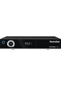 Technisat TECHNIBOX UHD S Receiver (PVR-Funktion, Twin Tuner, DVB-S, DVB-S2, Schwarz)