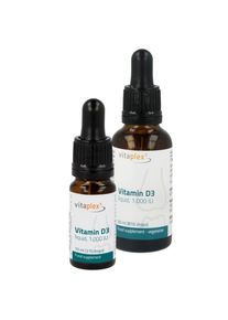 Vitaplex Vitamin D3 flüssig - Inhaltsangabe: 2000 IE 30 ml