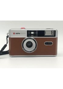 Agfaphoto Reusable Photo Camera brown, analoge Kleinbildkamera 110483