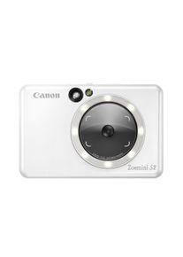 Canon Zoemini S2 perlweiß Sofortbildkamera mit Mini-Fotodrucker 112840