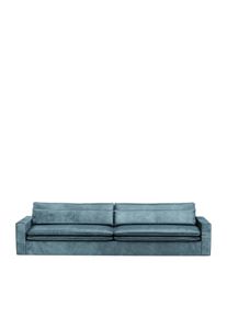 Rivièra Maison Rivièra Maison - Continental Sofa XL, velvet, petrol - Kleur: Blau