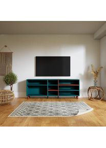 MYCS TV-Schrank Blaugrün - Moderner Fernsehschrank: Hochwertige Qualität, einzigartiges Design - 190 x 72 x 34 cm, konfigurierbar
