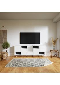 MYCS Sideboard Weiß - Sideboard: Schubladen in Weiß & Türen in Weiß - Hochwertige Materialien - 195 x 72 x 34 cm, konfigurierbar