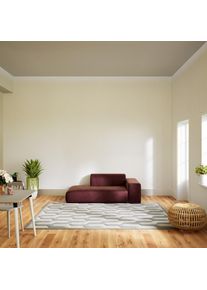 MYCS Sofa 2-Sitzer Samt Altrosa Samt - Elegantes, gemütliches 2-Sitzer Sofa: Hochwertige Qualität, einzigartiges Design - 194 x...