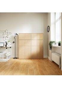 MYCS Highboard Eiche - Elegantes Highboard: Türen in Eiche - Hochwertige Materialien - 151 x 156 x 34 cm, Selbst designen