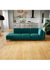 MYCS Sofa 2-Sitzer Samt Ozeangrün Samt - Elegantes, gemütliches 2-Sitzer Sofa: Hochwertige Qualität, einzigartiges Design - 98 x...
