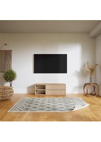 MYCS TV-Schrank Eiche - Moderner Fernsehschrank: Schubladen in Eiche - 115 x 41 x 34 cm, konfigurierbar