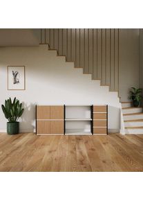 MYCS Sideboard Eiche - Sideboard: Schubladen in Eiche & Türen in Eiche - Hochwertige Materialien - 190 x 79 x 34 cm, konfigurierbar