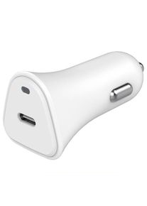 Just Green Autohalter - Recycelbar - USB-C - Power Delivery - 25W - Weiß