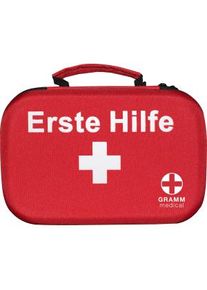 Gramm Medical Erste-Hilfe-Softbox mit Tragegriff nach DIN 13157, Im platzsparenden Format mit Tragegriff, 1 Softbox