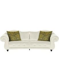 Design Big Sofa creme - Mikrofaser ¦ creme ¦ Maße (cm): B: 288 H: 98 T: 110