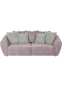 Smart Big Sofa altrosa - Cordstoff Saturo ¦ rosa/pink ¦ Maße (cm): B: 250 H: 81 T: 106